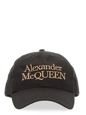 Alexander McQueen Baseball Cap - Black