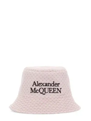Alexander McQueen Reversible Bucket Hat - Black