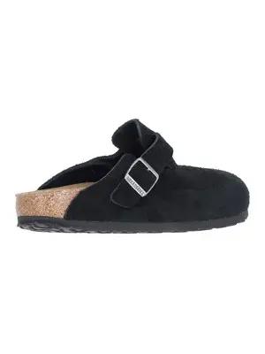 BIRKENSTOCK Boston Mules - Black