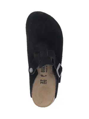BIRKENSTOCK Boston Mules - Black
