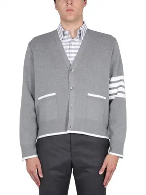 Thom Browne 4-bar Stripe Cardigan