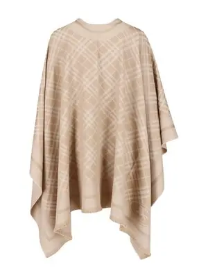 Burberry Wool And Cashmere Cape