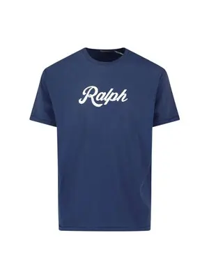 Moncler Cotton Jersey T-shirt With Logo - Blue
