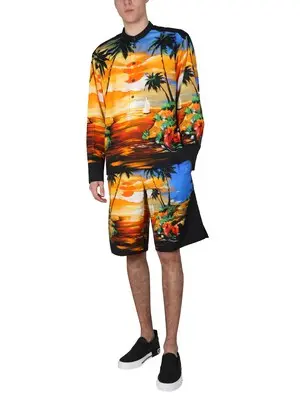Dolce & Gabbana Hawaii Print Shirt - Multicolour