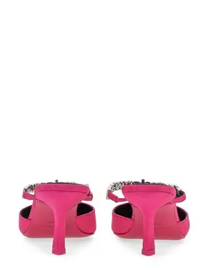 Alexander Wang Delphine Mules - Fuchsia