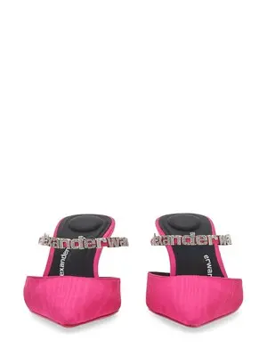 Alexander Wang Delphine Mules - Fuchsia