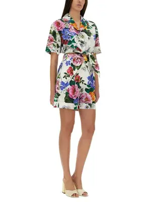 Dolce & Gabbana Floral Print Shorts - Multicolour