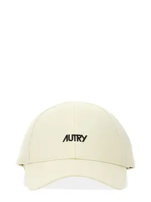 AUTRY Baseball Cap With Logo - Beige
