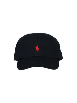 Polo Ralph Lauren Baseball Logo Cap - Black