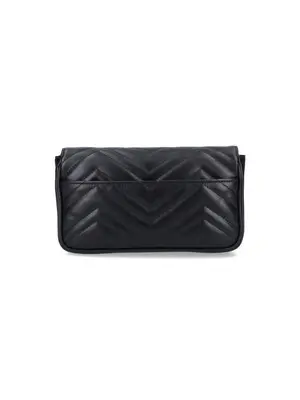 Gucci Gg Marmont Mini Bag - Black