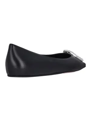 Amina Muaddi Camelia Ballet Flats