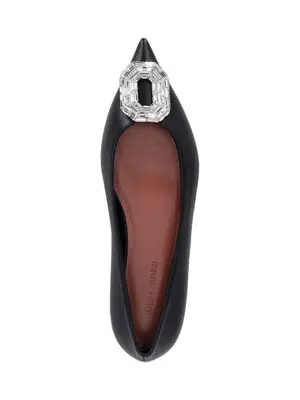 Amina Muaddi Camelia Ballet Flats