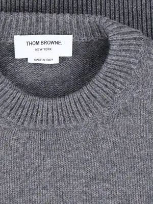 Thom Browne Geese 4-bar Sweater