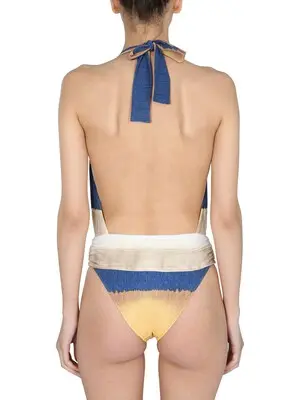 Alberta Ferretti Tie-dye One-piece Swimsuit - Multicolour