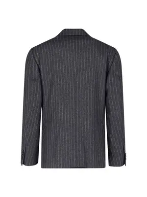 LARDINI Tagliatore Virgin Wool Double-breasted Suit