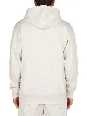 MARKET Logo Print Hoodie - Grey