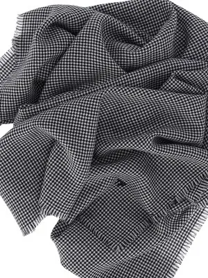 TOM FORD Houndstooth Wool Scarf