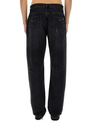 Amiri Straight Leg Jeans - Black