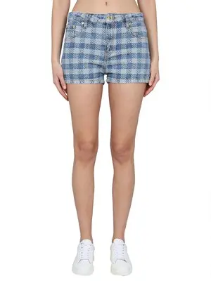 Ami Paris Button Detailed Shorts For Women