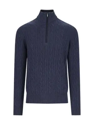 DRUMOHR Turtleneck Sweater - Blue