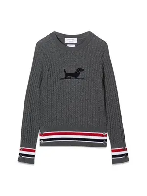 Thom Browne Brown Crew Necks