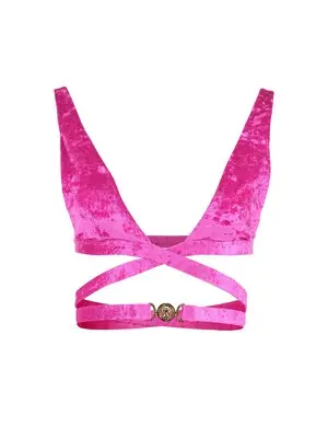 Versace Medusa Bikini Top - Pink