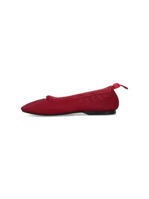 ALOHAS Gill Mesh Ballet Flats - Red