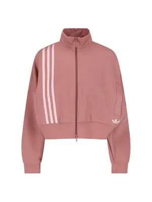 Adidas High Neck Sweatshirts Hoodies For Women