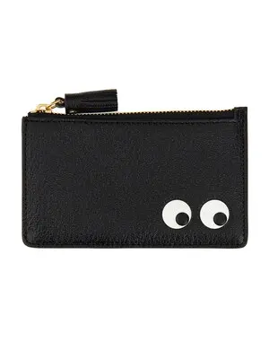 ANYA HINDMARCH Eyes" Card Holder - Black