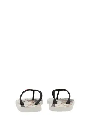 Hugo Printed Slide Sandal
