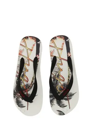 Hugo Printed Slide Sandal