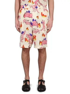 Marni Printed Shorts For Men