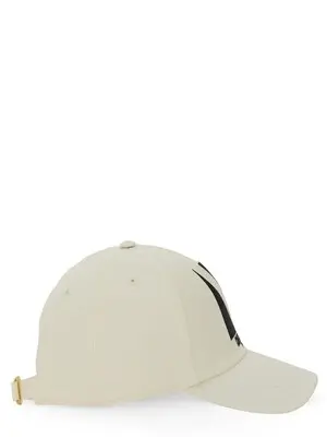Valentino Garavani Chez Embroidered Baseball Cap - White