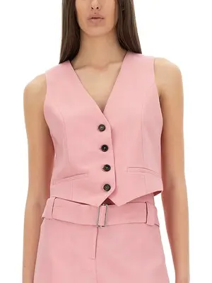 MSGM Cropped Vest