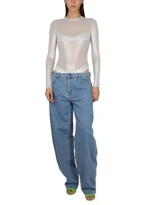 NOT AFTER TEN Body Tulle - Silver