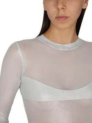 NOT AFTER TEN Body Tulle - Silver