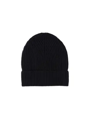 Dolce & Gabbana Wool And Cashmere Beanie - Black