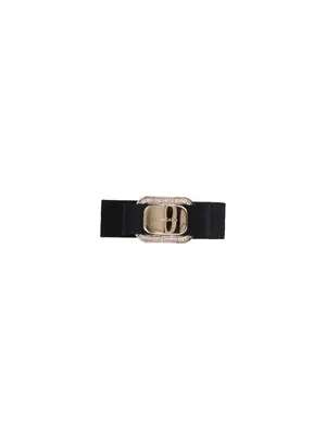 FERRAGAMO Vara Grosgrain Clasp - Black