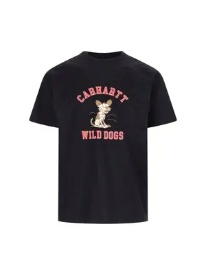 Carhartt Work In Progress Wild Dog' T-shirt - Black