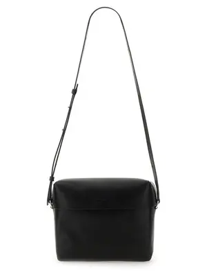 JIL SANDER Lid Shoulder Bag - Black