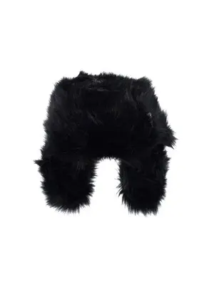 Ruslan Baginskiy Fur Aviator Hat - Black