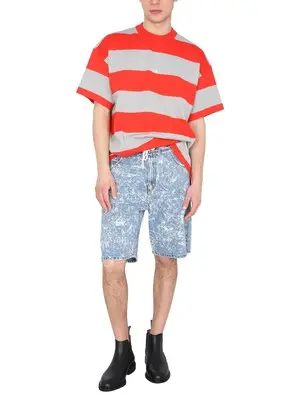 MSGM T-shirt With Embroide Logo