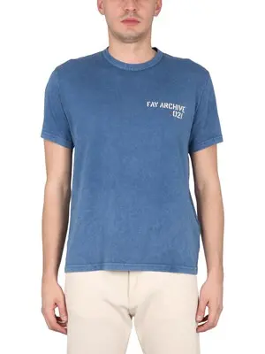 Fay Crewneck T-shirts For Men