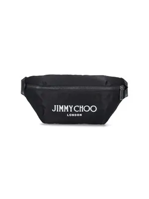 JIMMY CHOO Finsley Fanny Pack - Black