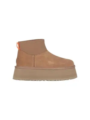 UGG Classic Mini Dipper Platform Boots - Beige