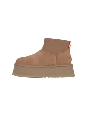 UGG Classic Mini Dipper Platform Boots - Beige