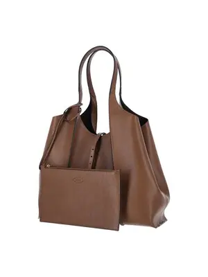 TOD'S T Timeless Medium Tote Bag