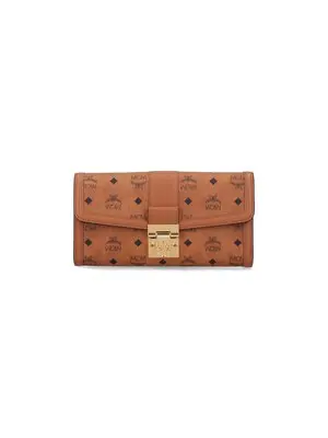 Mcm 'tracy' Wallet Brown
