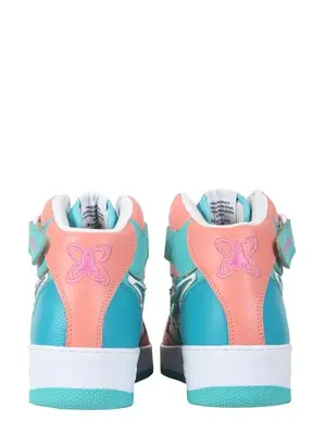 ENTERPRISE JAPAN Rocket Mid Top Sneakers - Azure