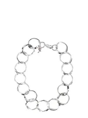 Raf Simons Linked Rings Necklace
